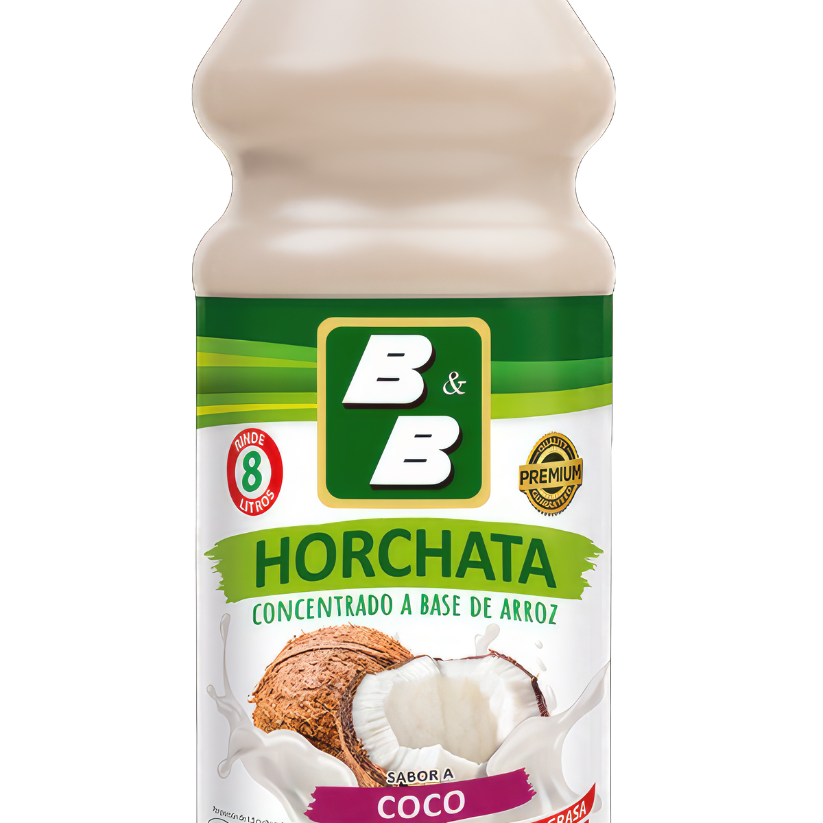 B&B Coconut Horchata Concentrate 678 ml | Typical Salvadoran Drink ...