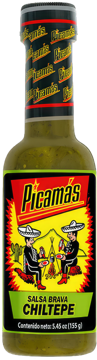 Salsa Picamas Chile Chiltepe 5.45 oz | Traditional Guatemalan Spicy ...