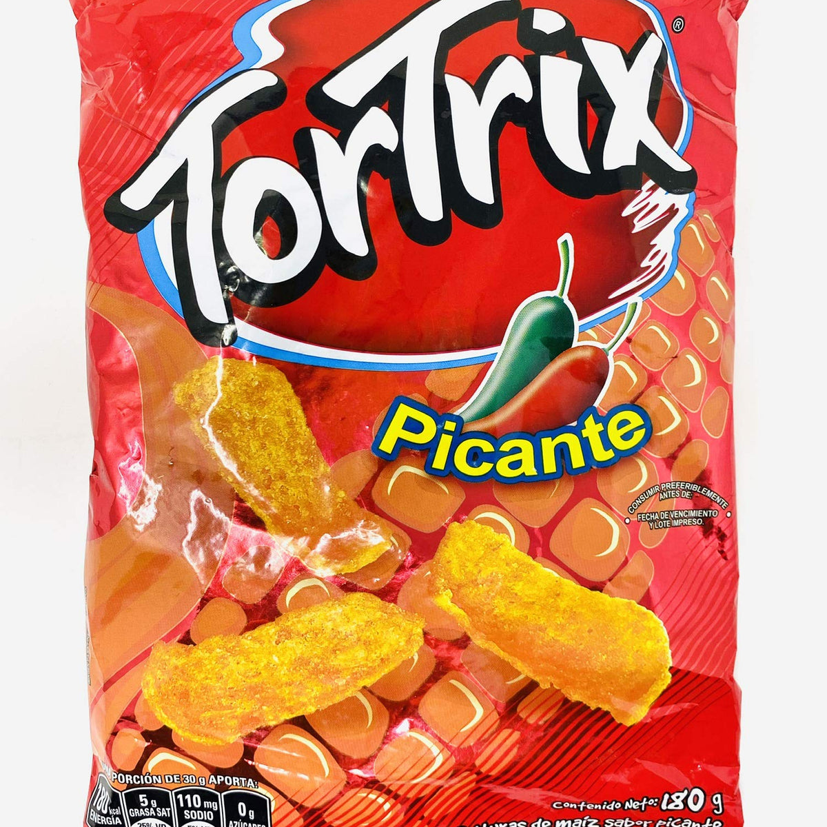 Tortrix Picante | Chips Crujientes con Sabor Latino | 180 g en USA